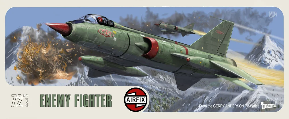 box top enemy fighter — MATTELINE