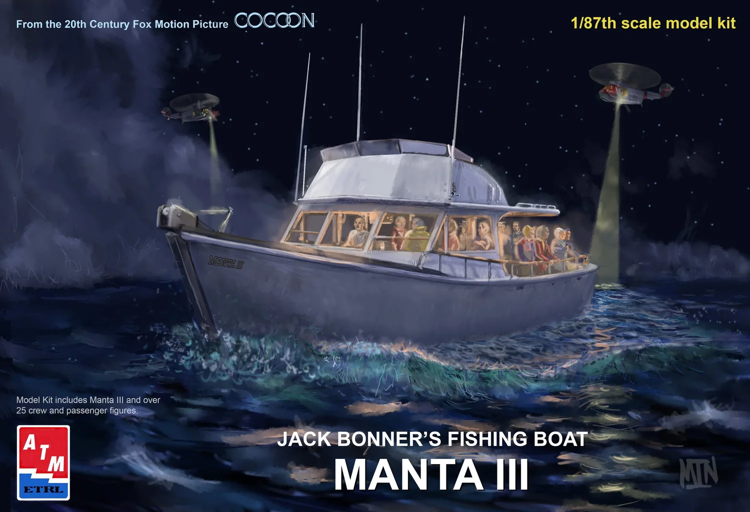 Manta III Jack Bonner's Fishing Boat — MATTELINE