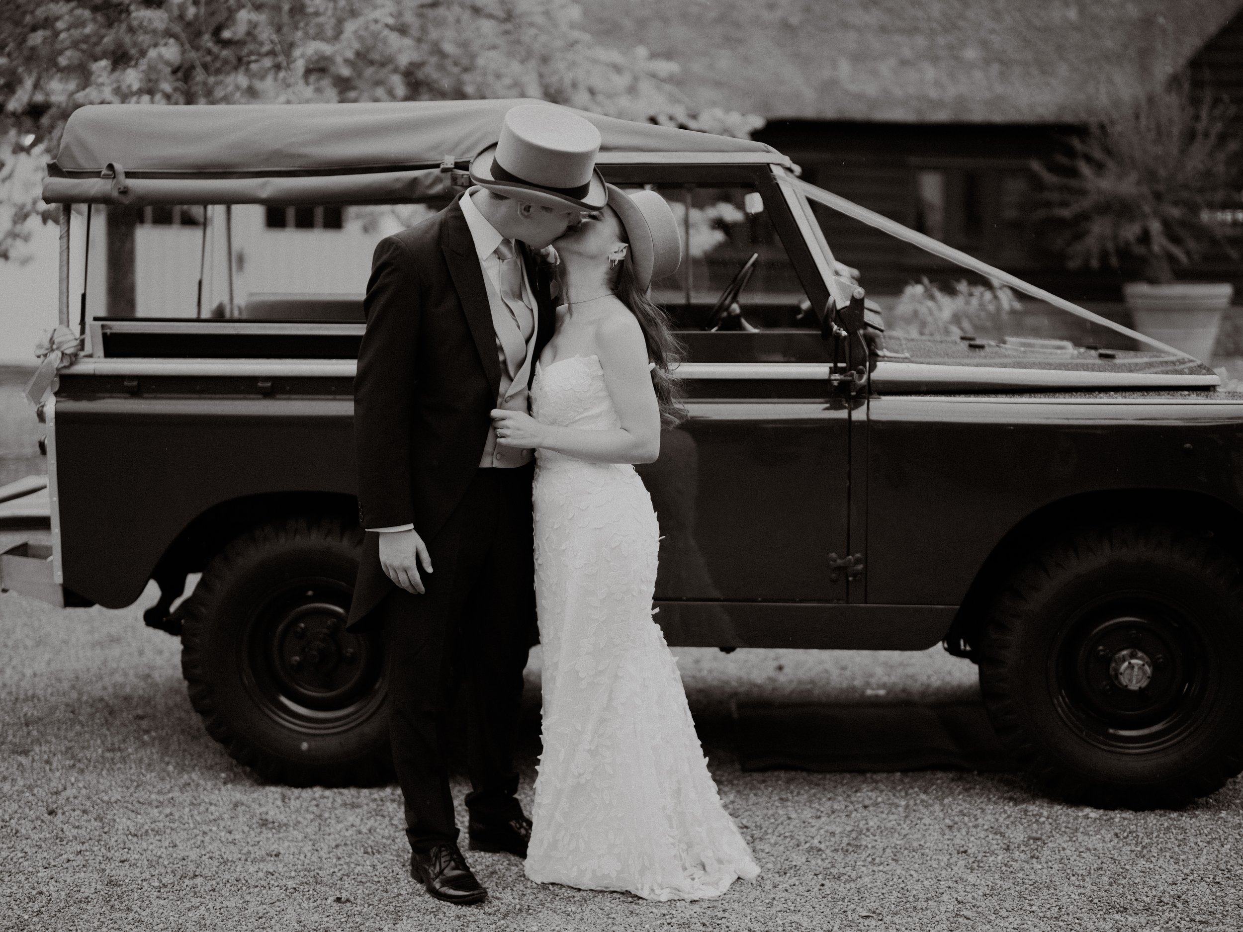 The Wedding Landy - Wedding Car Hire — LT Land Rover Hire