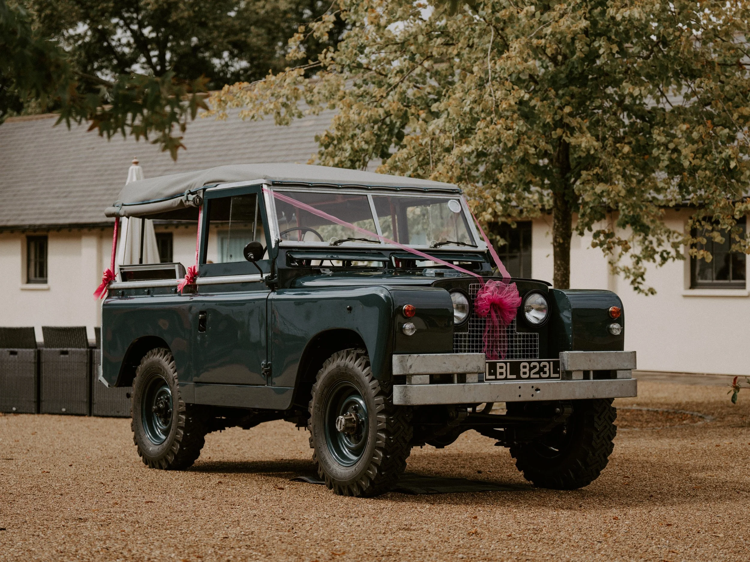 The Wedding Landy - Wedding Car Hire — LT Land Rover Hire