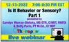 Is it Behavior or Sensory? Part 1 — Boston SpEdPAC