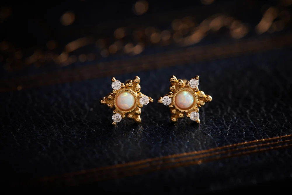 Dagger Studs — evenfall jewelry - celestial jewelry for everyday wear