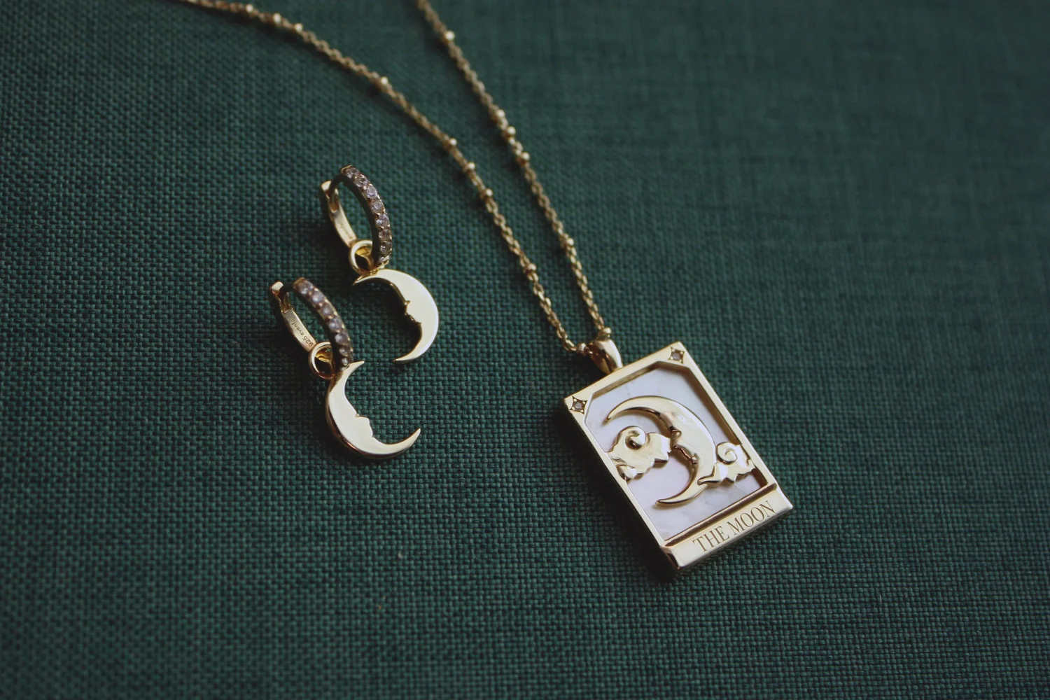 The Star Tarot Card Talisman Pendant — evenfall jewelry - celestial ...