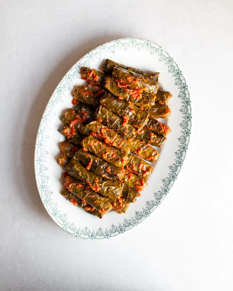 Lebanese Stuffed Grape Leaves