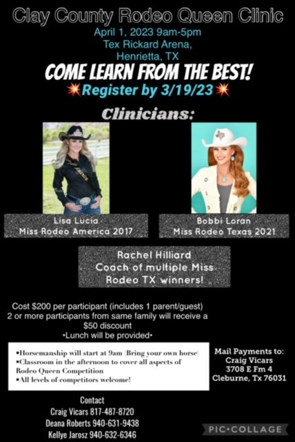 Rodeo Queen Clinics 2022 — Road to Rodeo Queen
