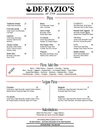DeFazio Pizza