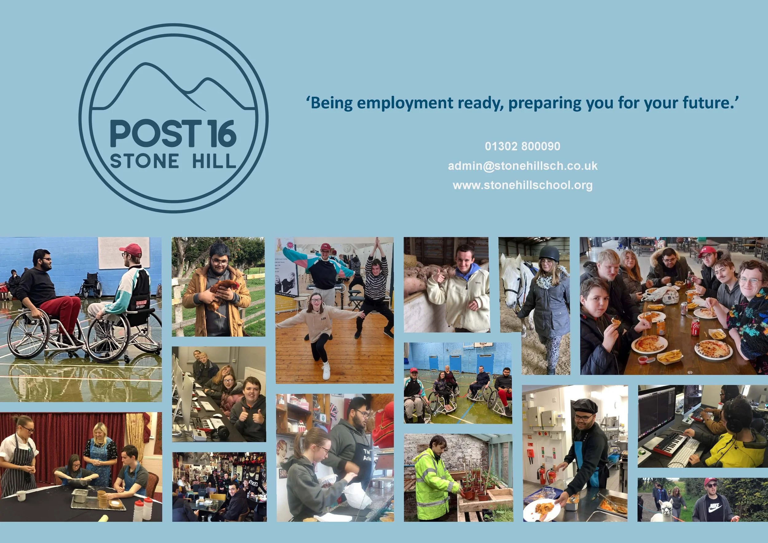 Post 16 Prospectus Stone Hill School Doncaster