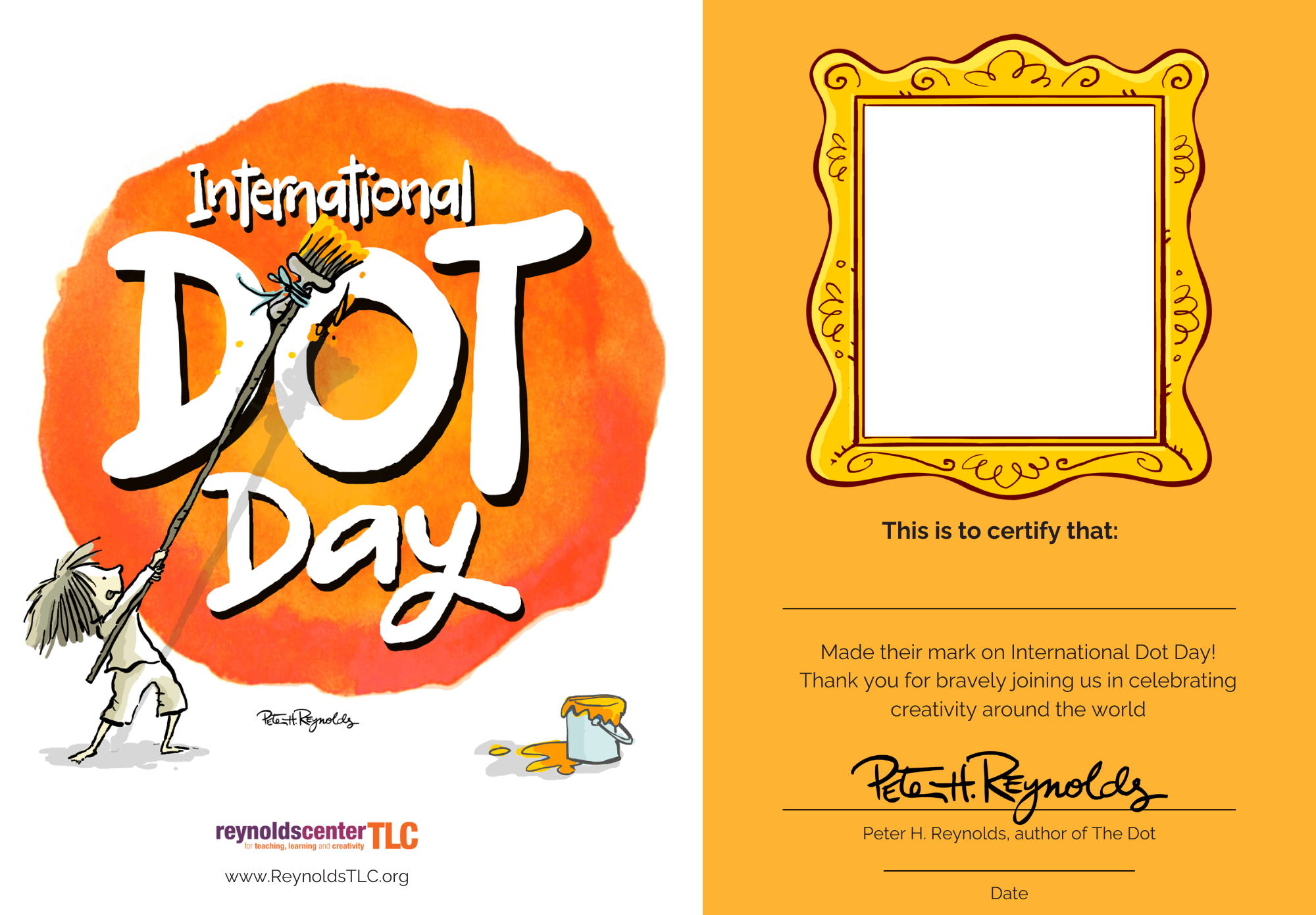 Posters | Celebrate with Posters — International Dot Day