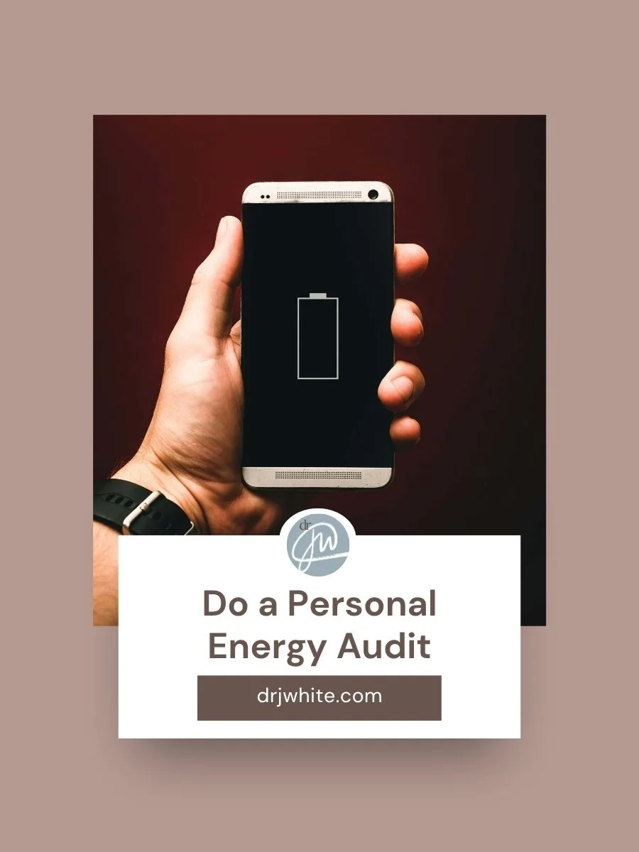 Do a Personal Energy Audit
