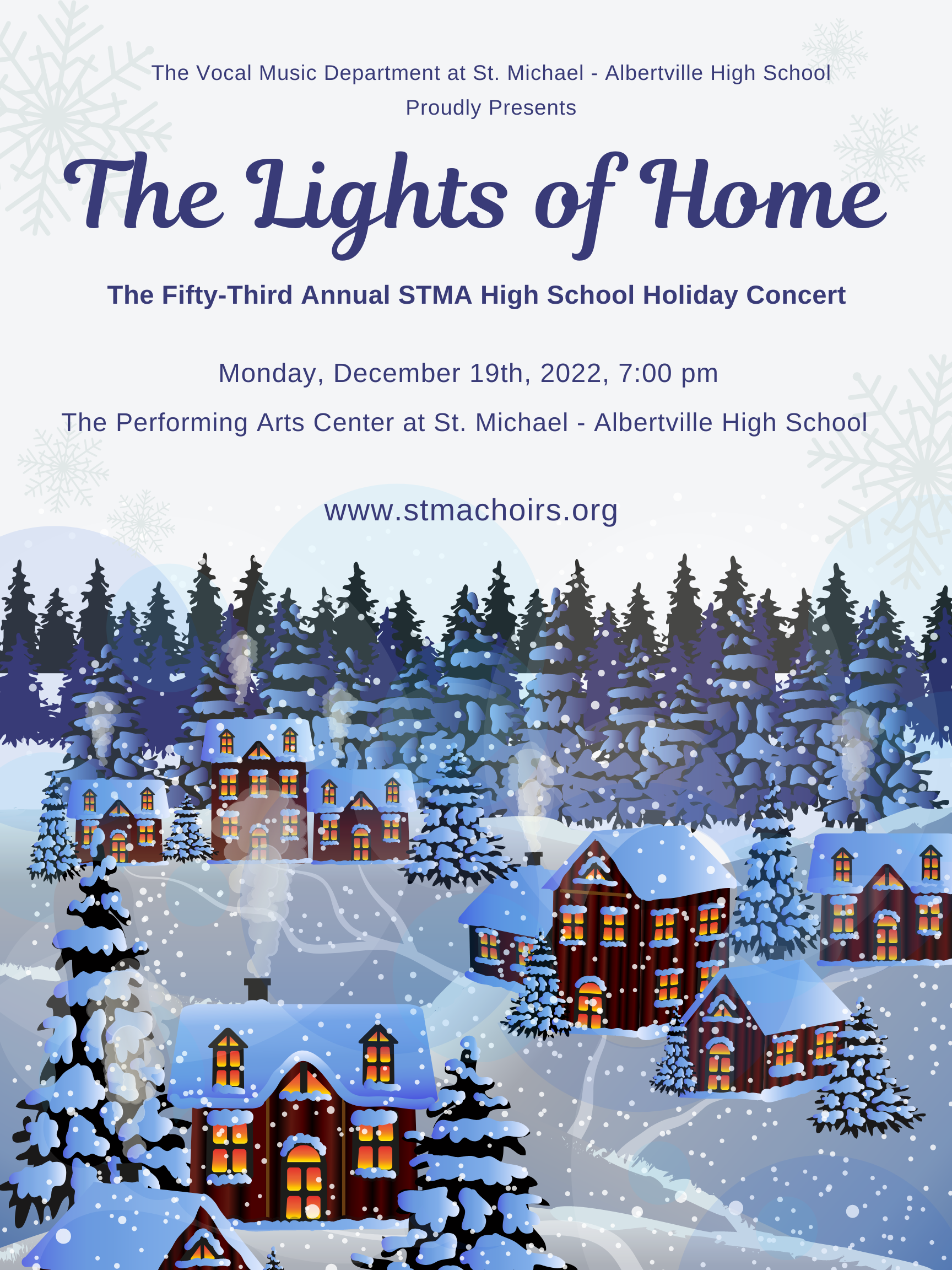 Upcoming Performances — STMA Choirs
