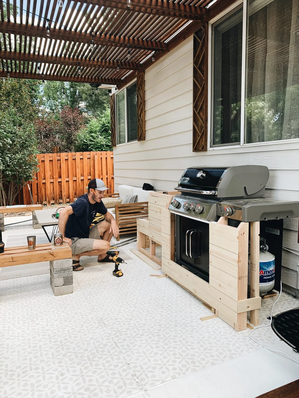ORC Week 6: Outdoor Kitchen DIY, Part 1 — Caitlin Pappas Home