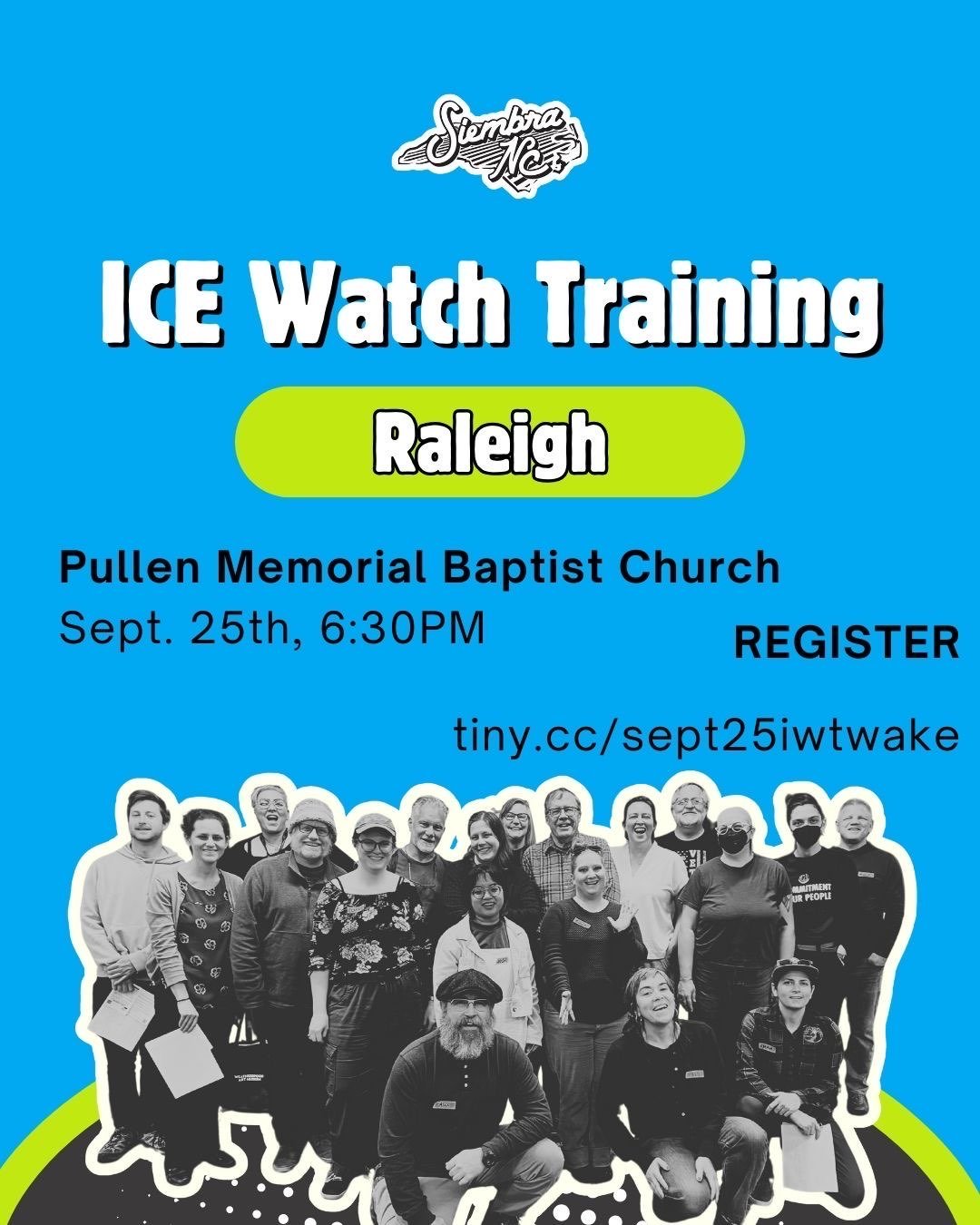 ICE Watch (Verifier) Training — Pullen Memorial Baptist Church