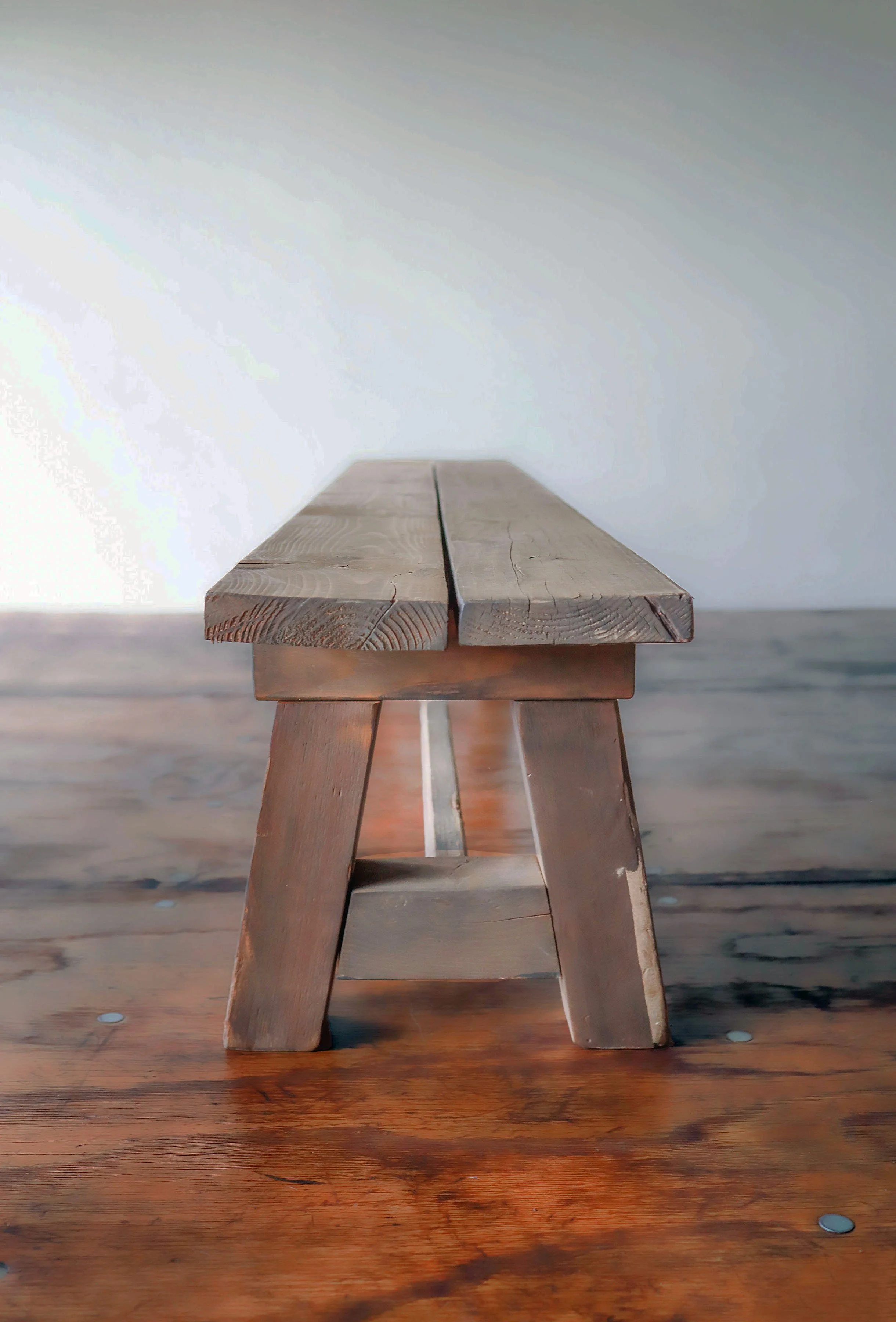 Rustic Farm Bench | Chairs — Premier Party Rental