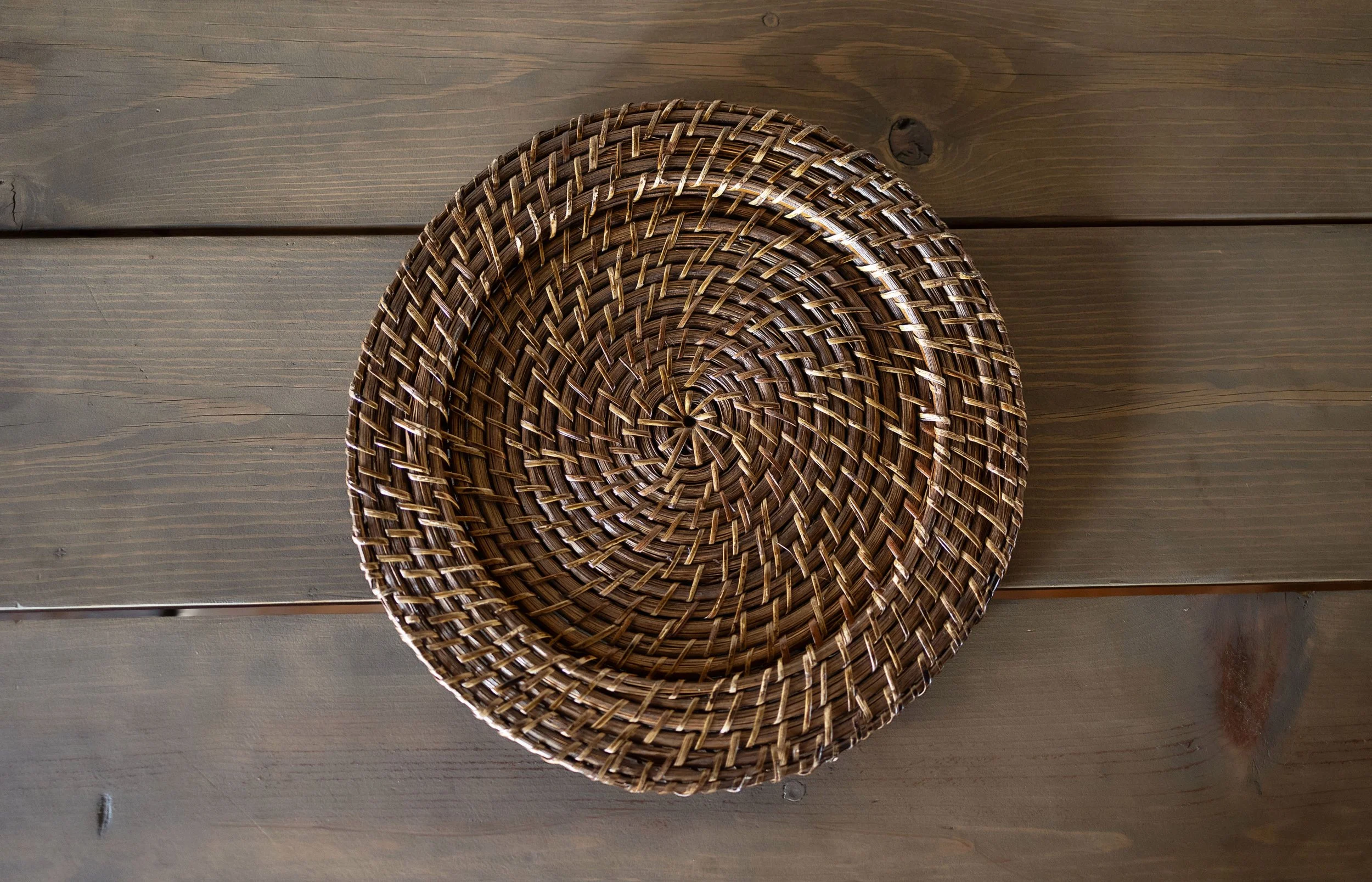 Light Wicker | Chargers — Premier Party Rental