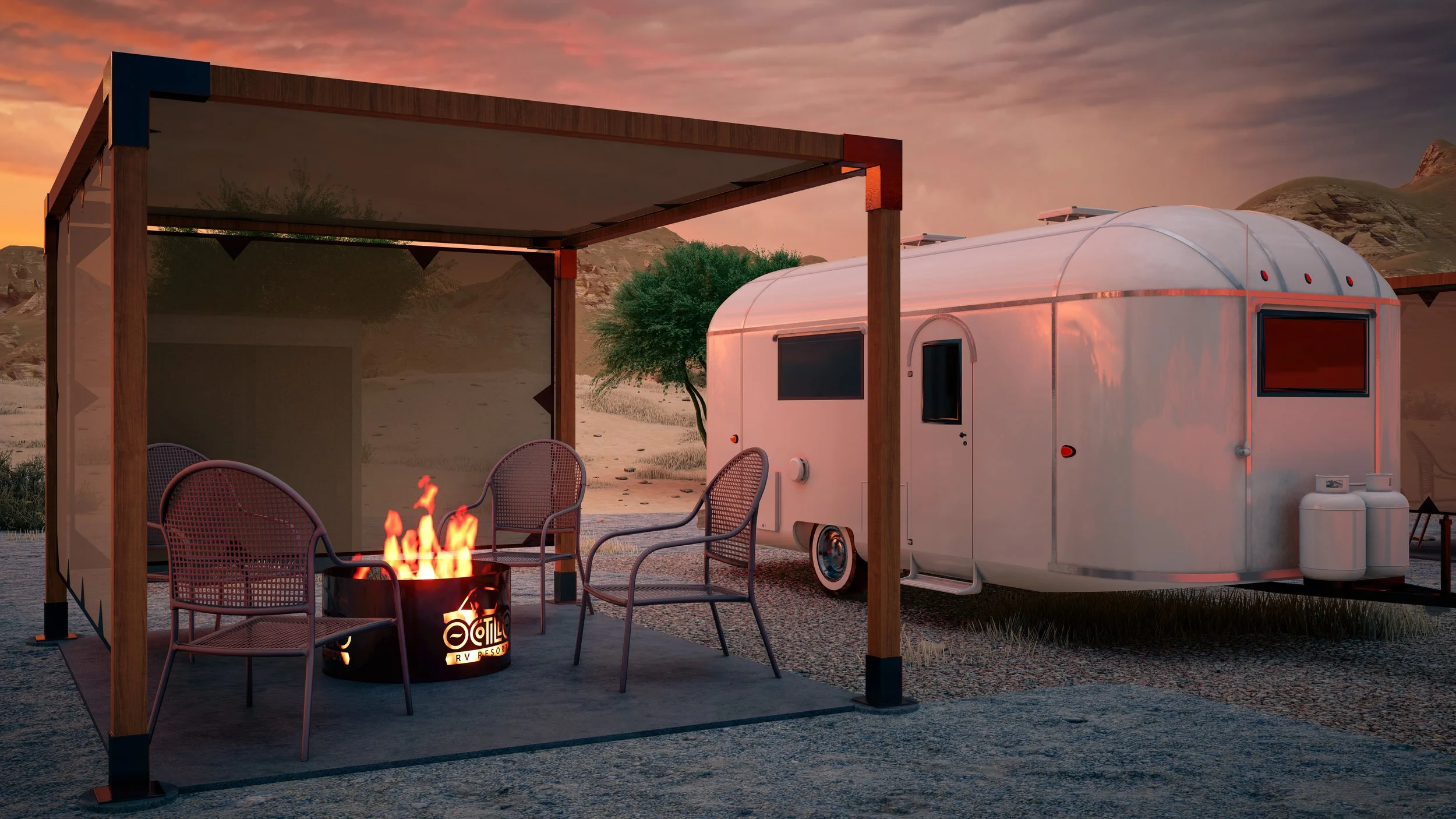Rental Render Gallery — Ocotillo RV Resort