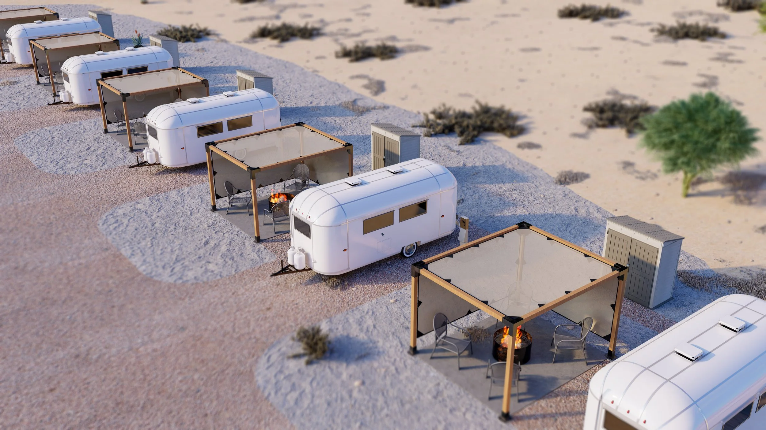 Rental Render Gallery — Ocotillo RV Resort