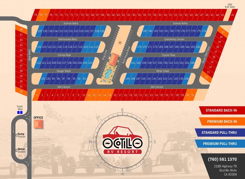 RV Reservations — Ocotillo RV Resort