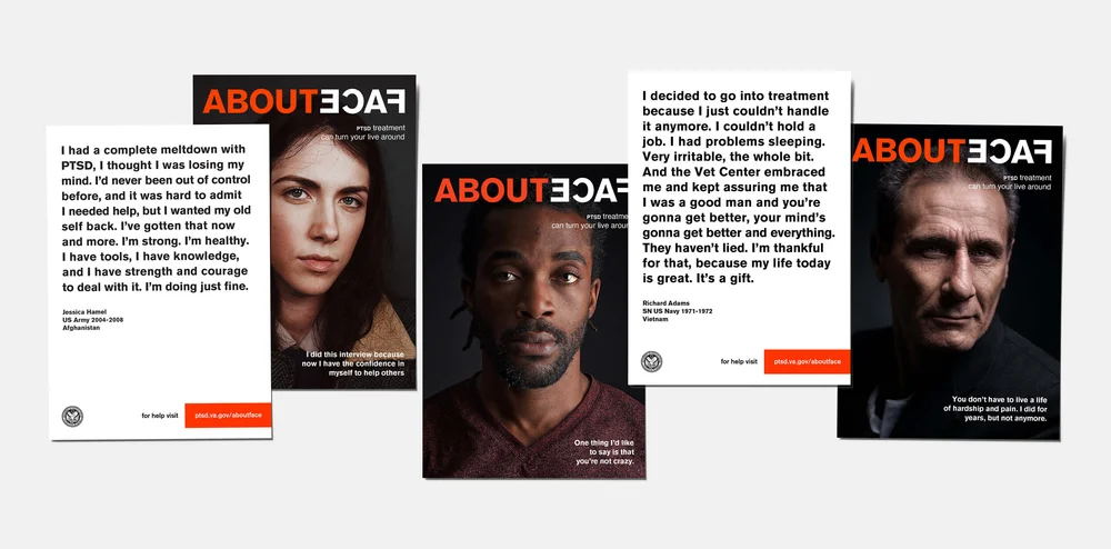 About Face — VA Campaign — BIETHAN — Agency for Change