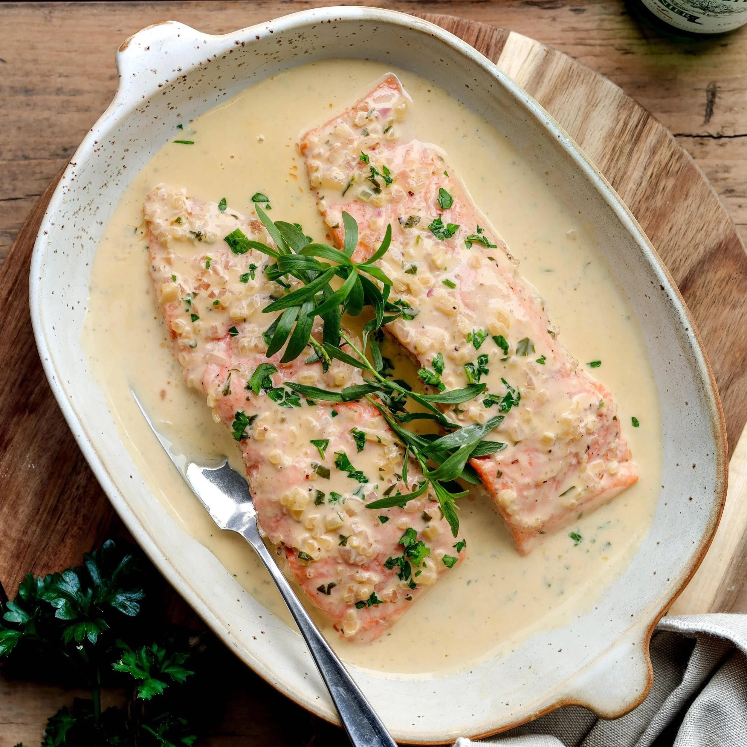 Normandy-Style Fish with Cider | French Cooking Academy