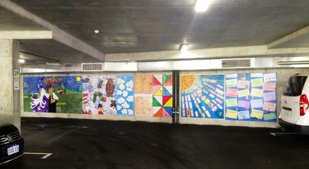 Basement Carpark Mural — WA Public Art Inventory