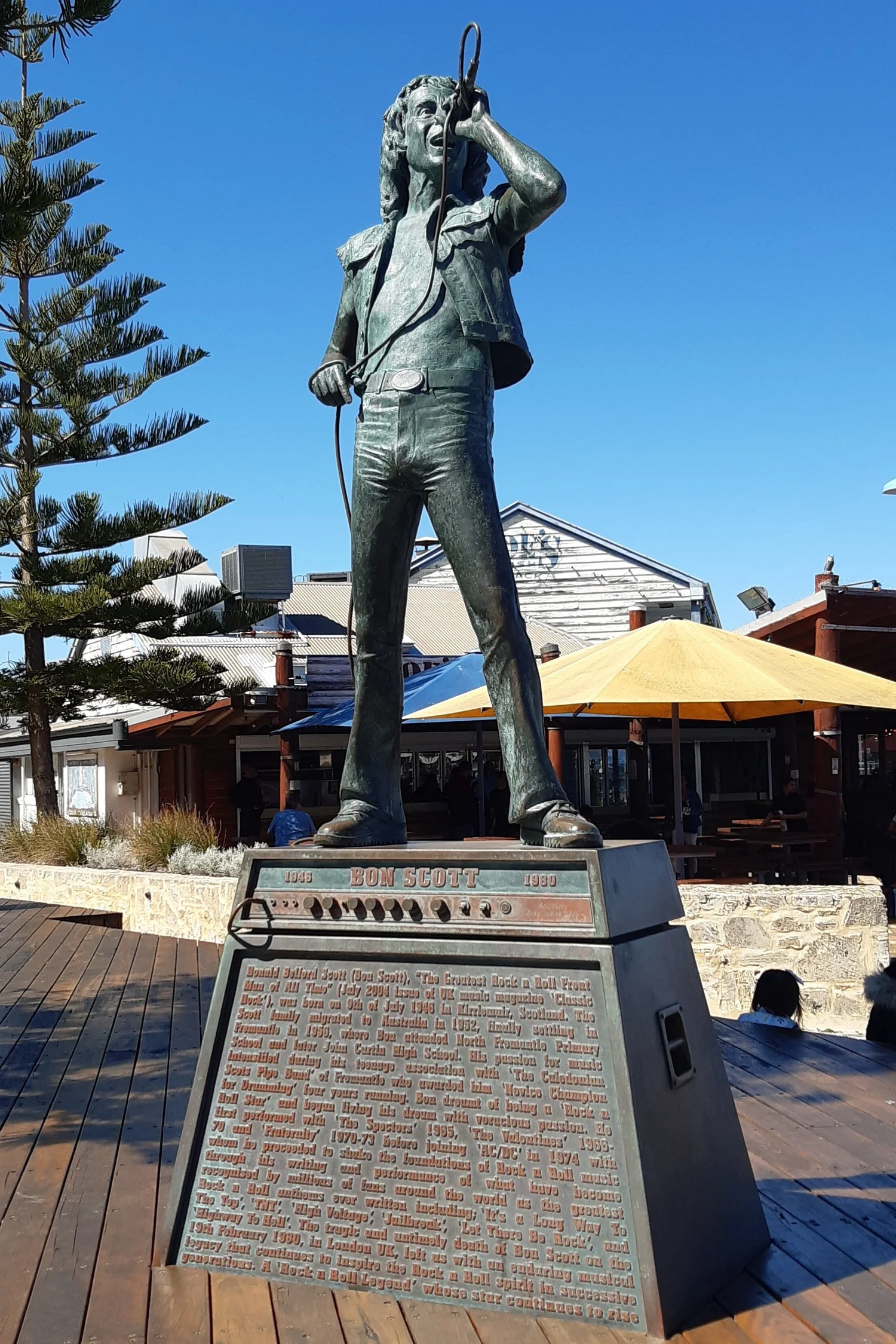 Bon Scott Statue — WA Public Art Inventory