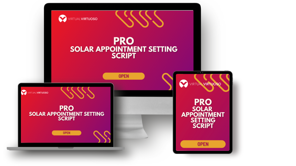 Solar Appointment Setting Scripts | SOLAR WISE