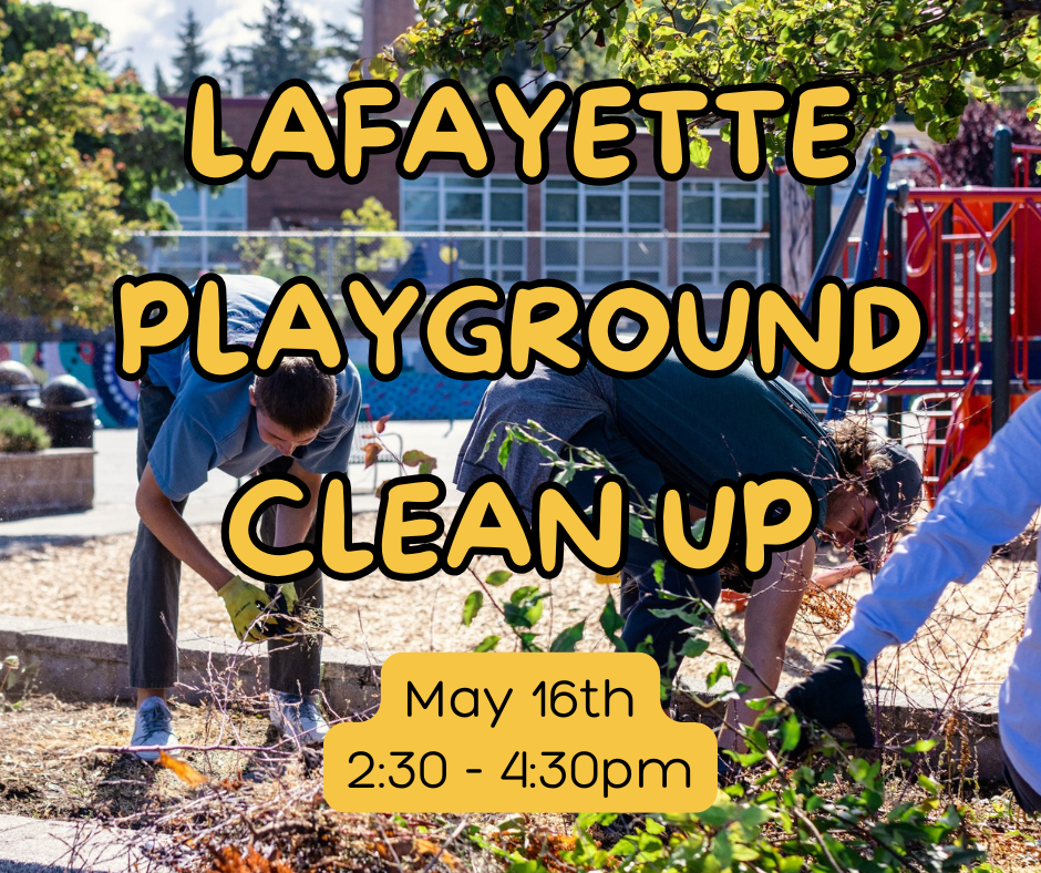 Playground Cleanup — Lafayette Elementary School PTA