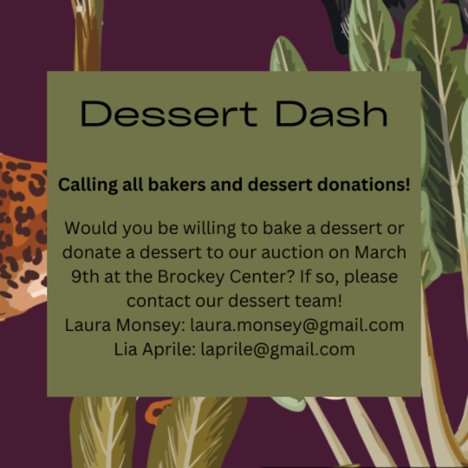 Auction Dessert Dash Request — Lafayette Elementary School PTA