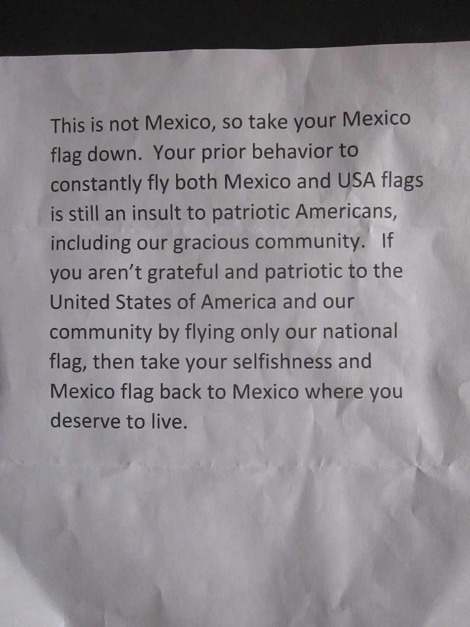 Veteran Defends Flying Mexican Flag CASTRO VALLEY FORUM Veteran Defends Flying Mexican Flag CASTRO VALLEY FORUM