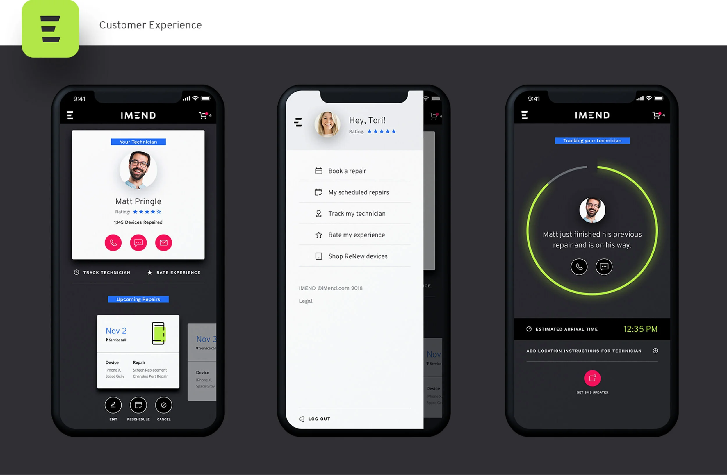 IMEND Rebrand — Andre Picard | Brand Experience Designer