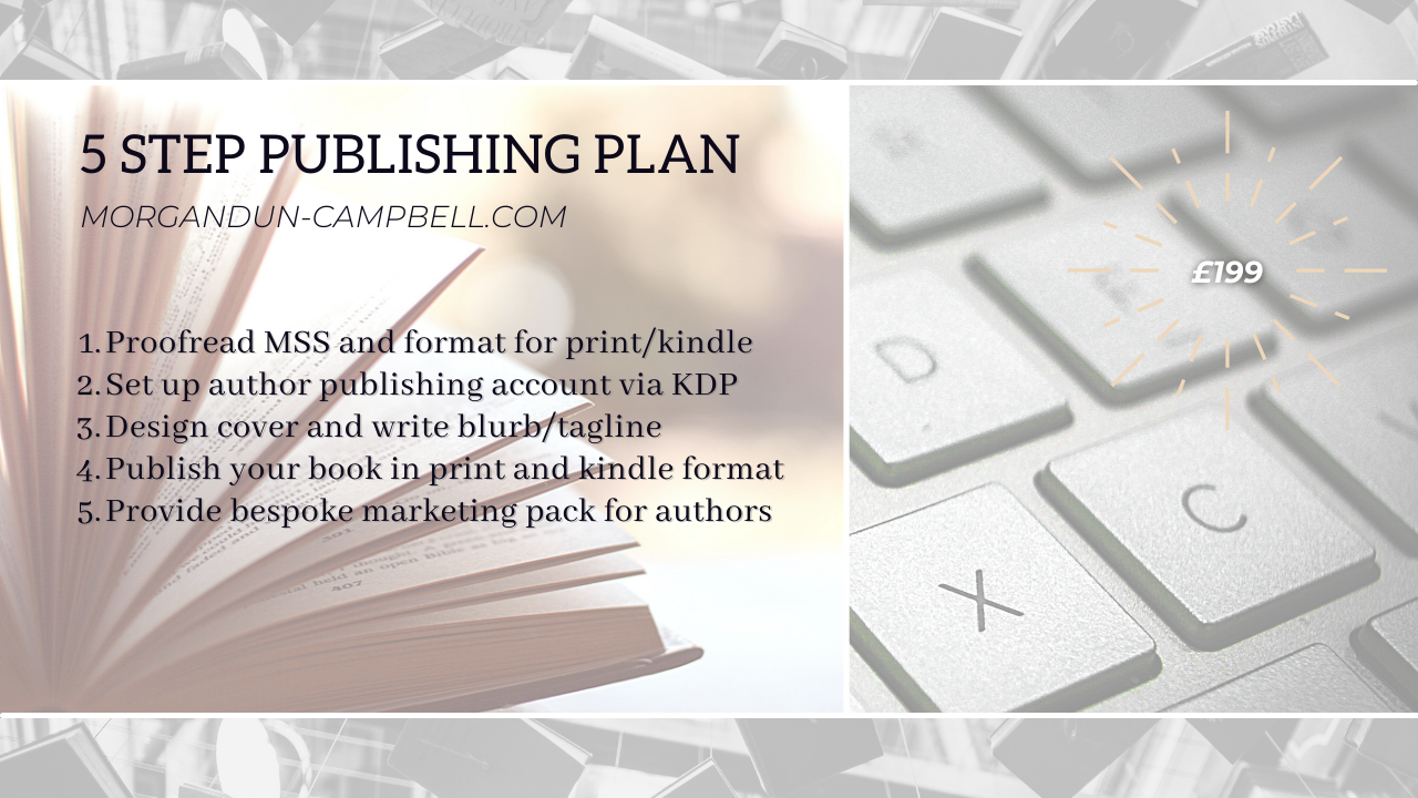 5 Step Publishing Plan — Morgan Dun-Campbell