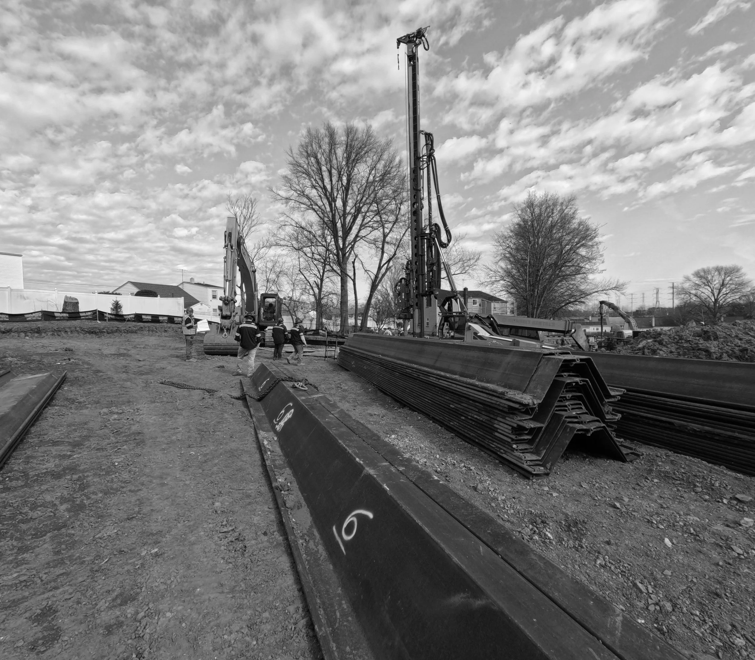 Steel Sheet Pile Installation — Shore Systems Group L.L.C. | Deep ...