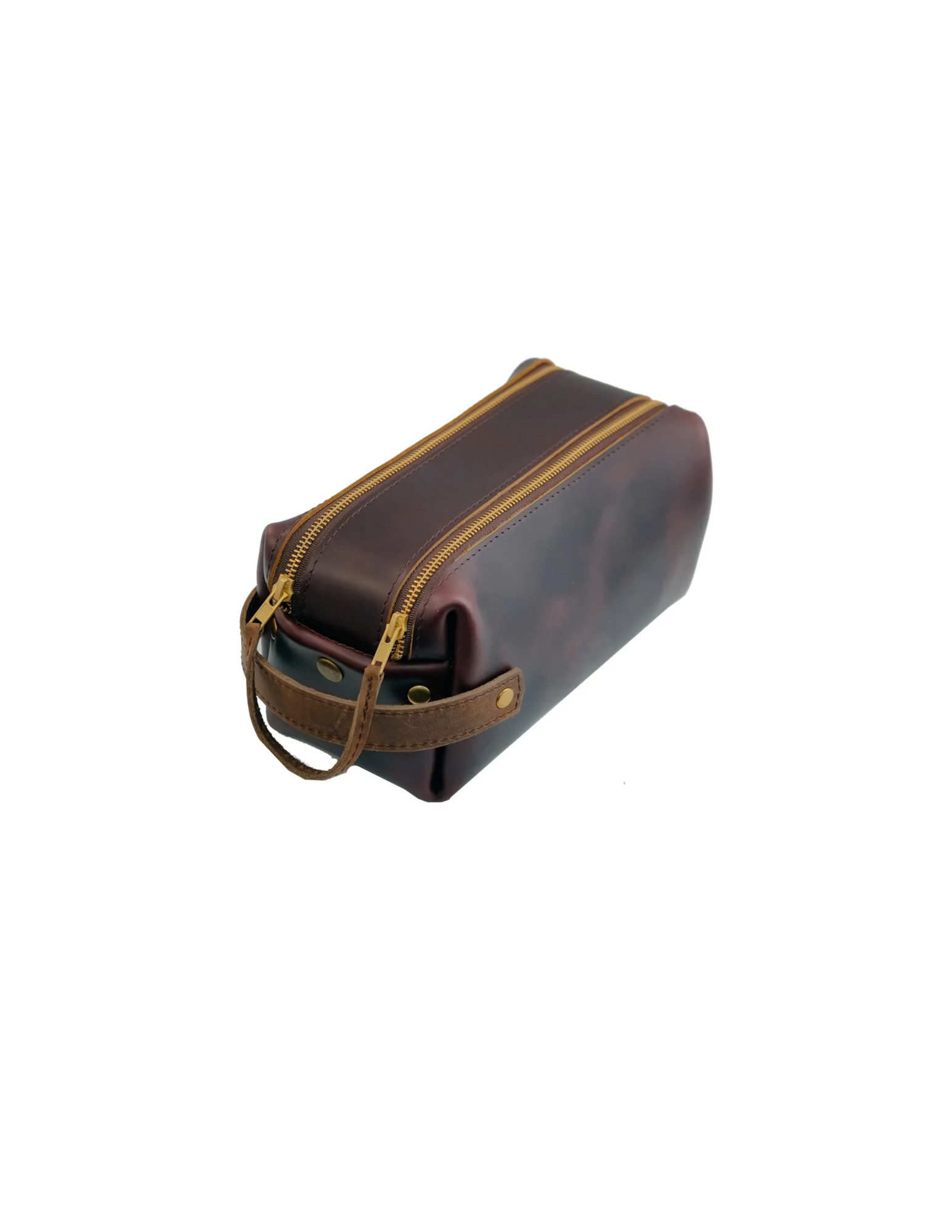 Rustico High Line Max Leather Toiletry Bag — Harmony Designs