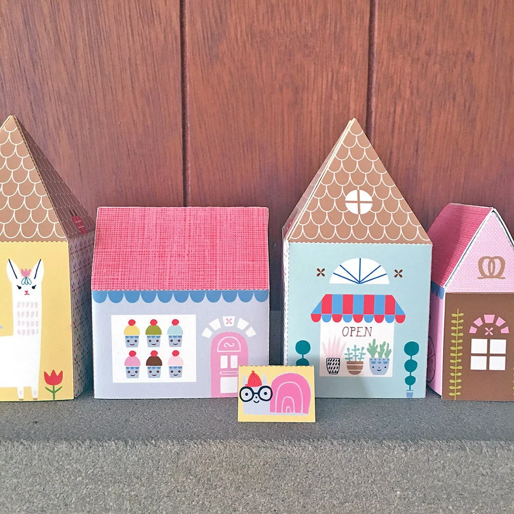 Tiny Town Craftivity — Suzy Ultman