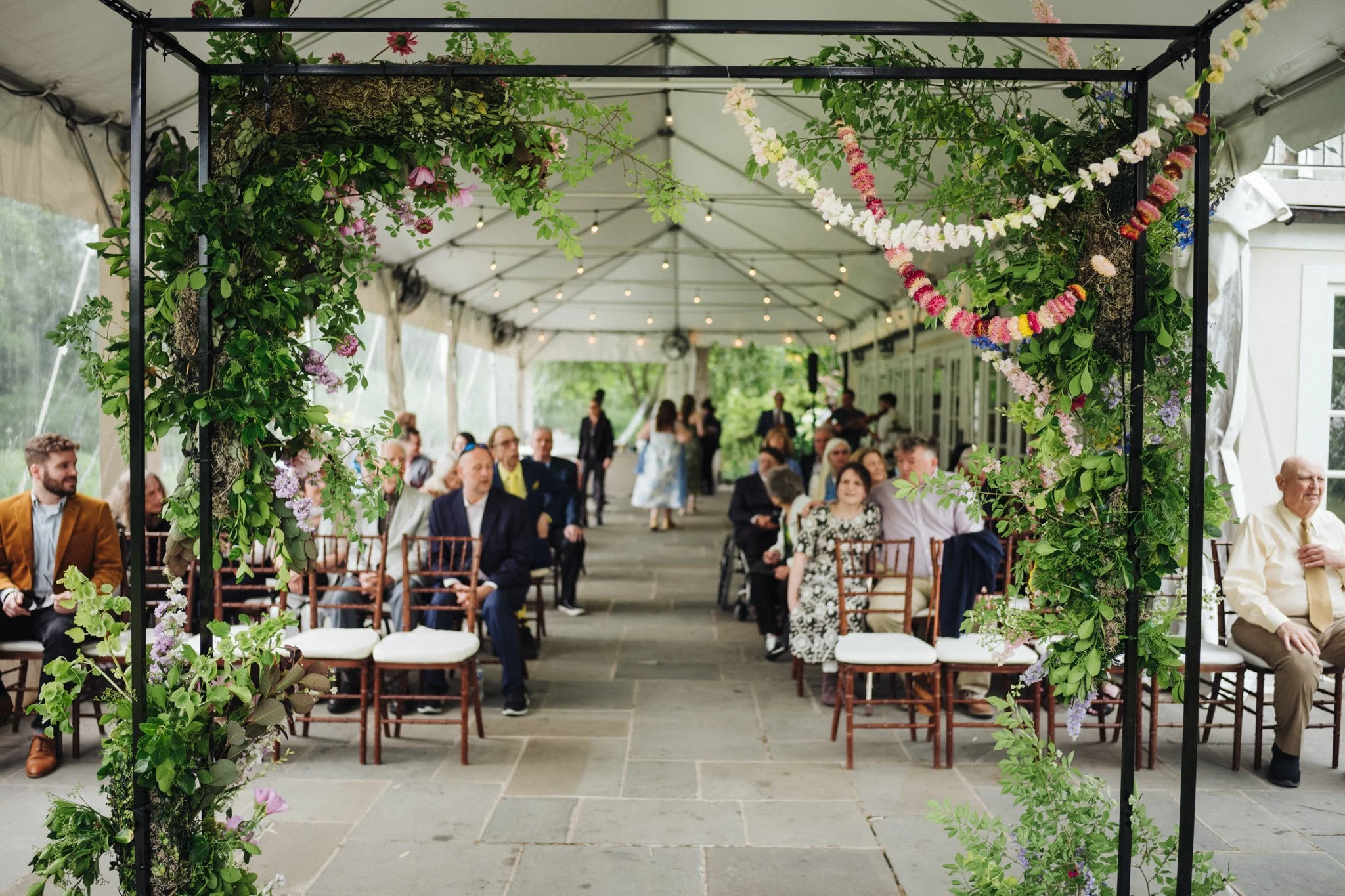 Bohemian Wildflower Wedding Flowers | The Inn at Barley Sheaf, PA ...