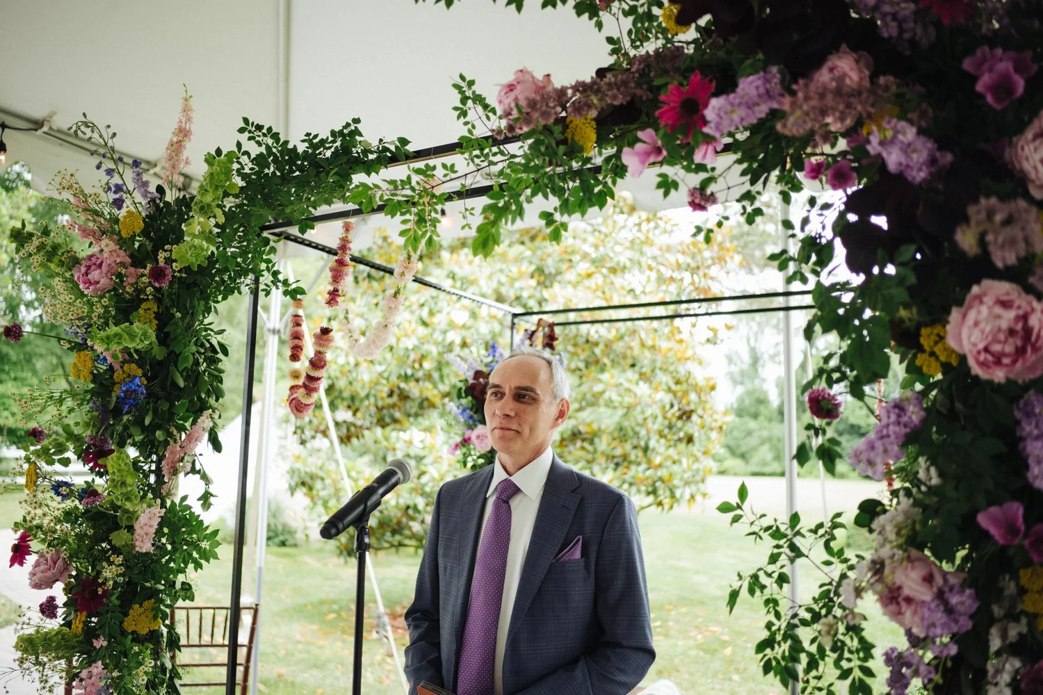 Bohemian Wildflower Wedding Flowers | The Inn at Barley Sheaf, PA ...
