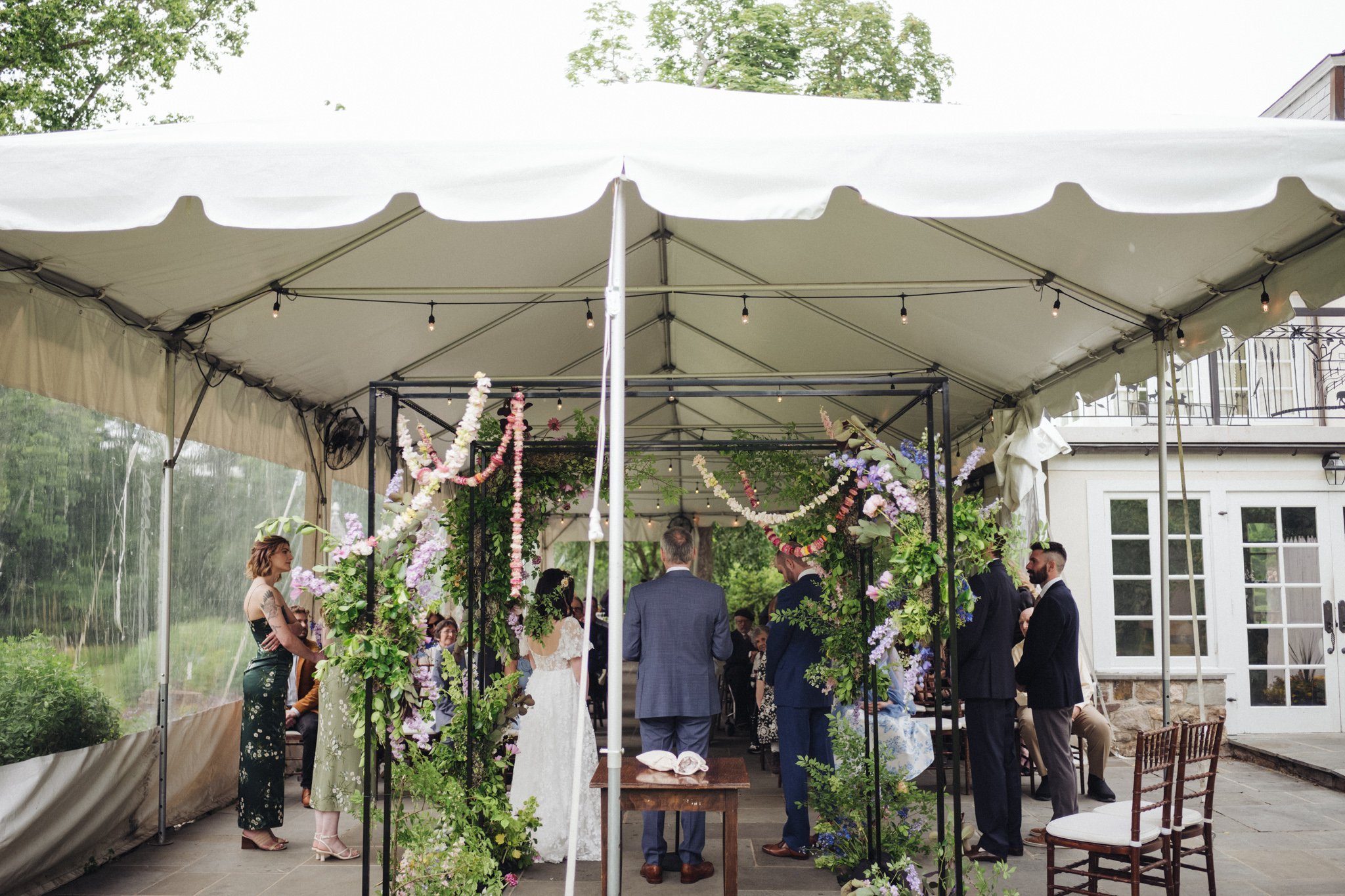 Bohemian Wildflower Wedding Flowers | The Inn at Barley Sheaf, PA ...