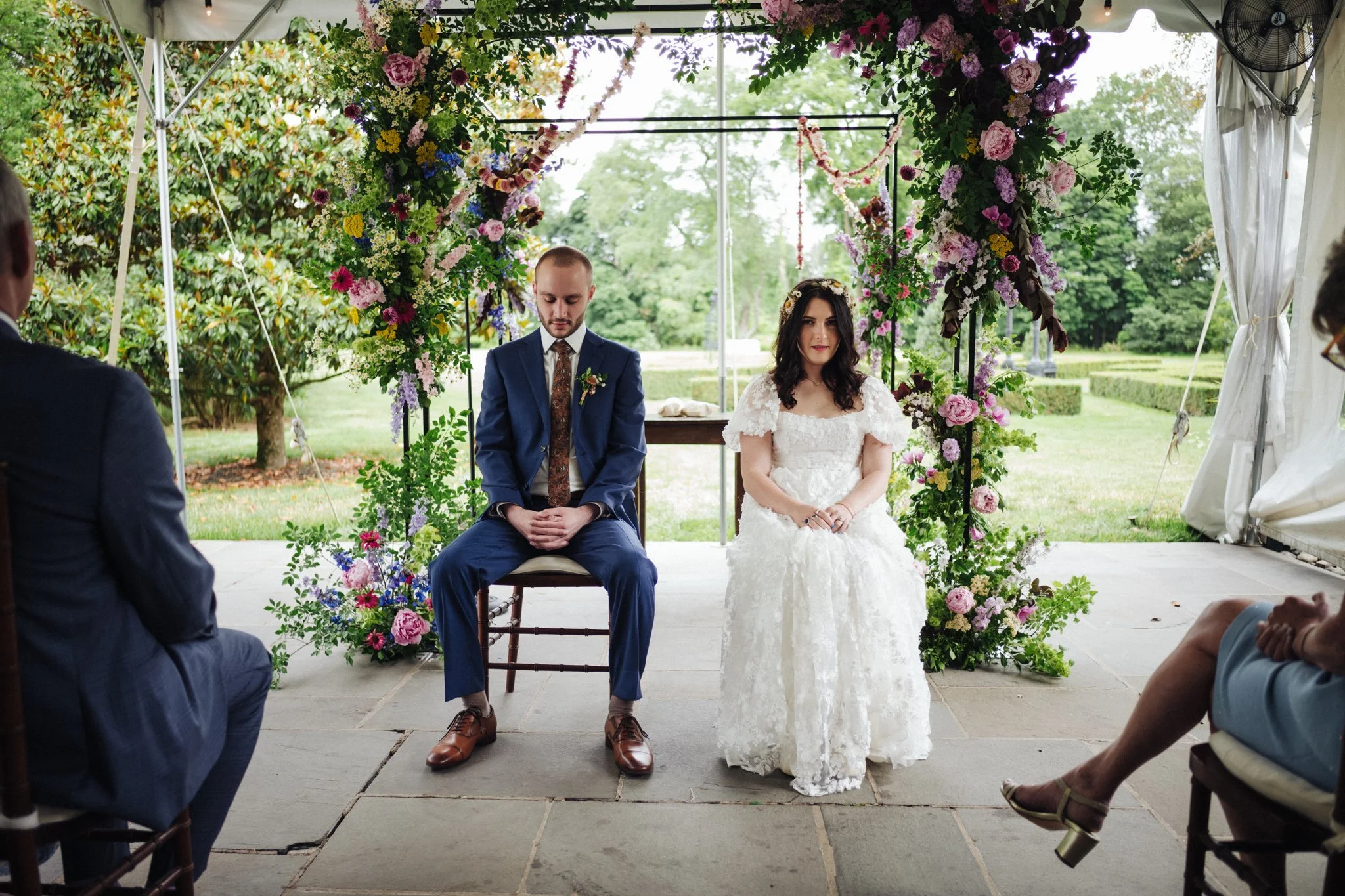 Bohemian Wildflower Wedding Flowers | The Inn at Barley Sheaf, PA ...