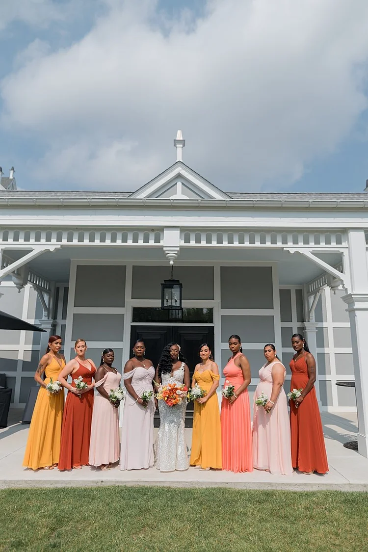 A Kaleidoscope of Wedding Flowers | Loch Aerie Mansion | Philadelphia ...