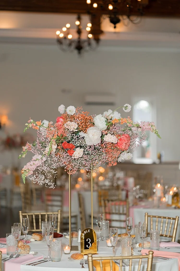 A Kaleidoscope of Wedding Flowers | Loch Aerie Mansion | Philadelphia ...
