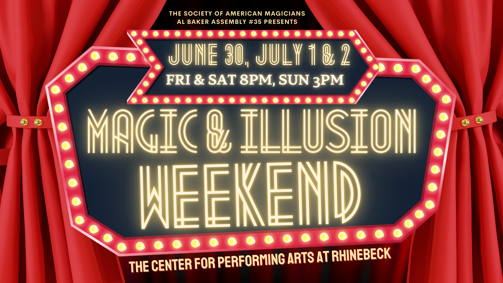 Mainstage Productions — The CENTER for Performing Arts at Rhinebeck