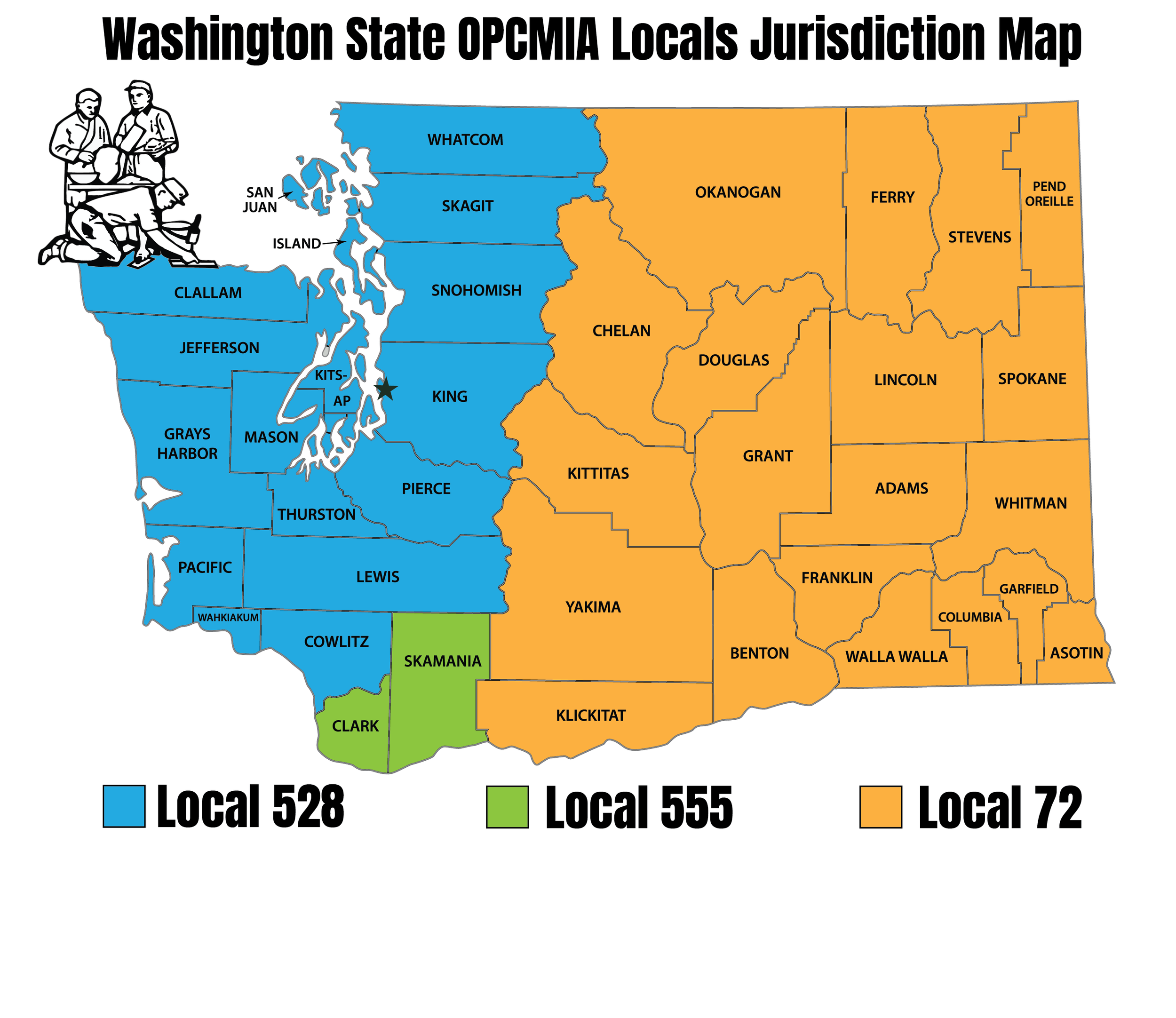Signatory Contractors Jurisdiction — OPC&MIA Local 72