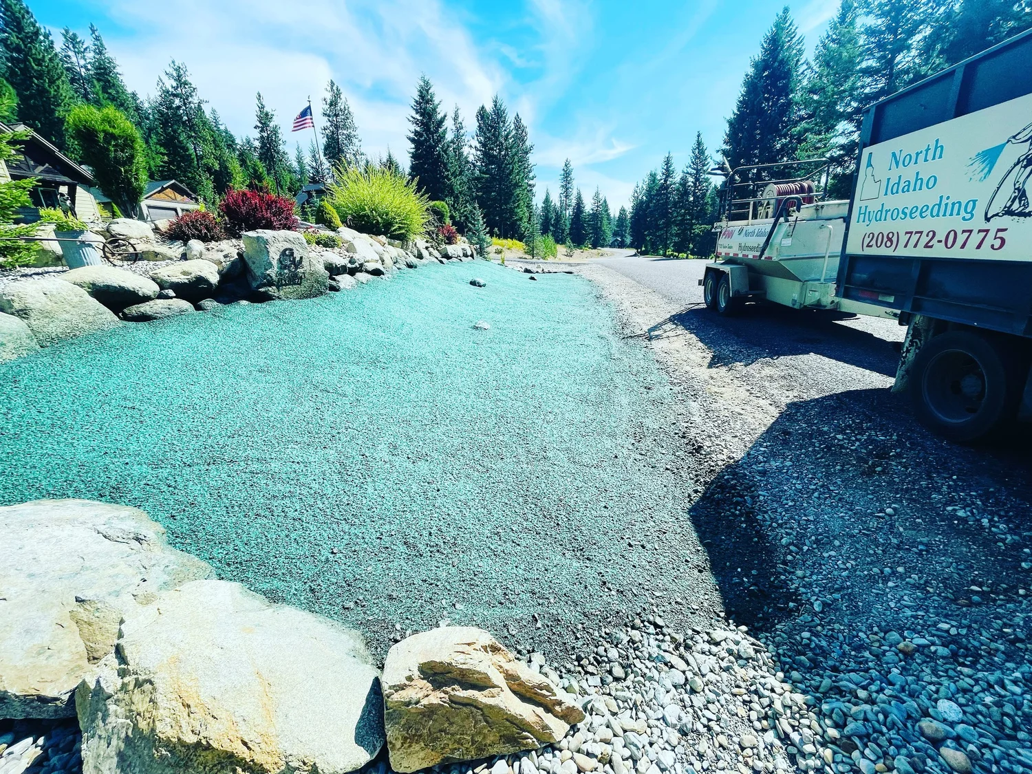 Idaho New Lawn — North Idaho Hydroseeding