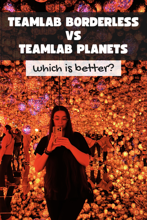teamLab Planets vs. NEW teamLab Borderless: Which is Better? | Food Inbox