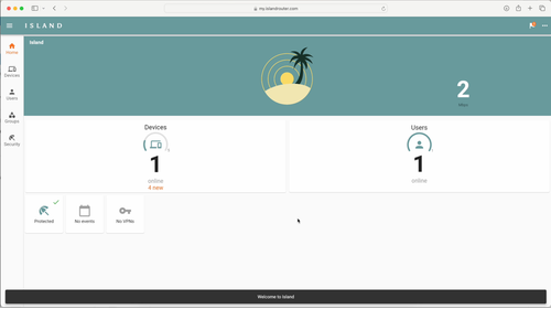 Island Pro Network Config — Island Support