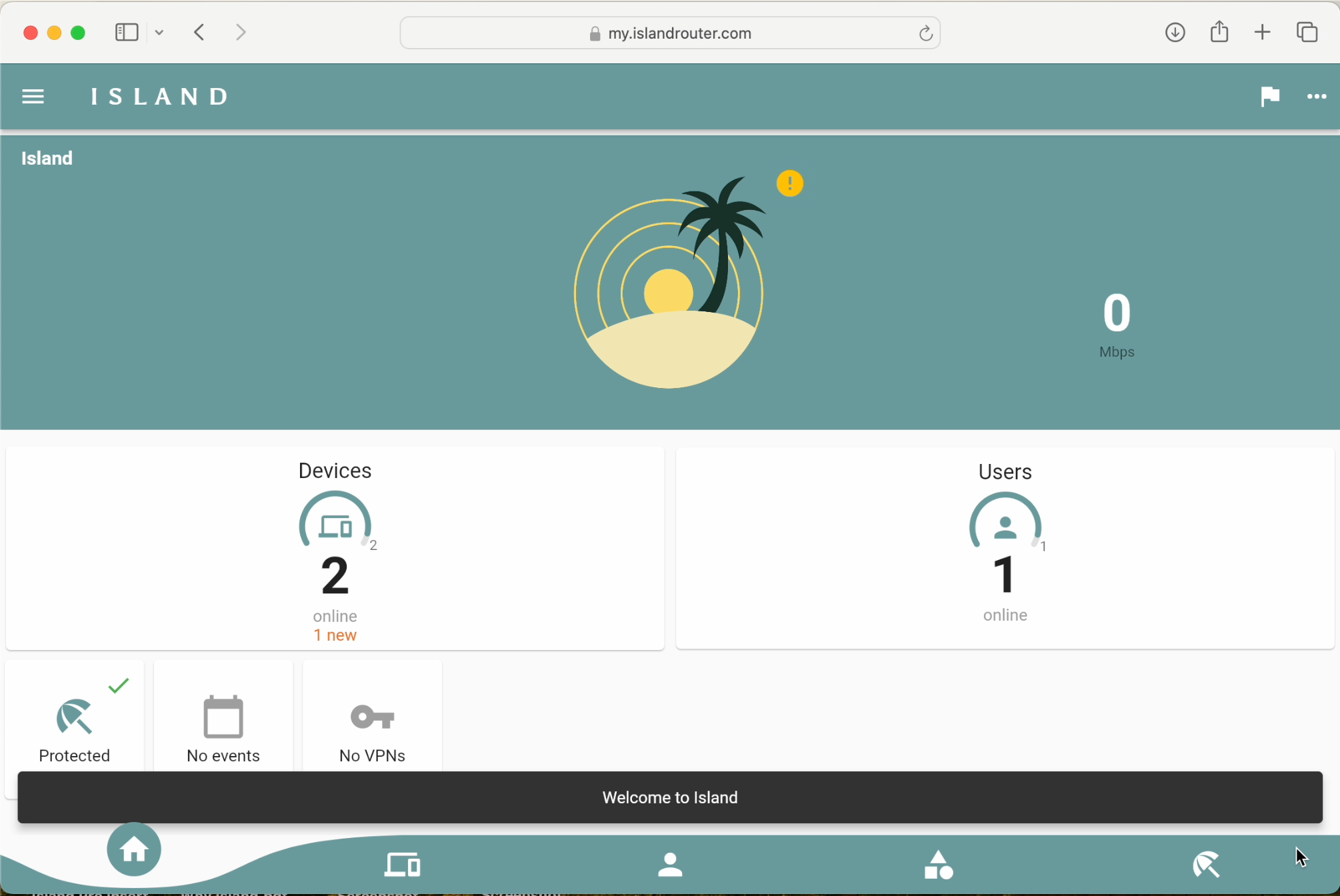 Island Network Config — Island Support