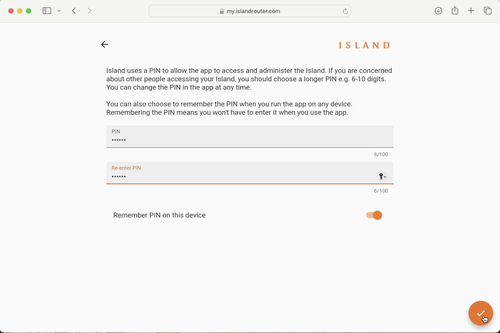 Island Network Config Advanced — Island Support