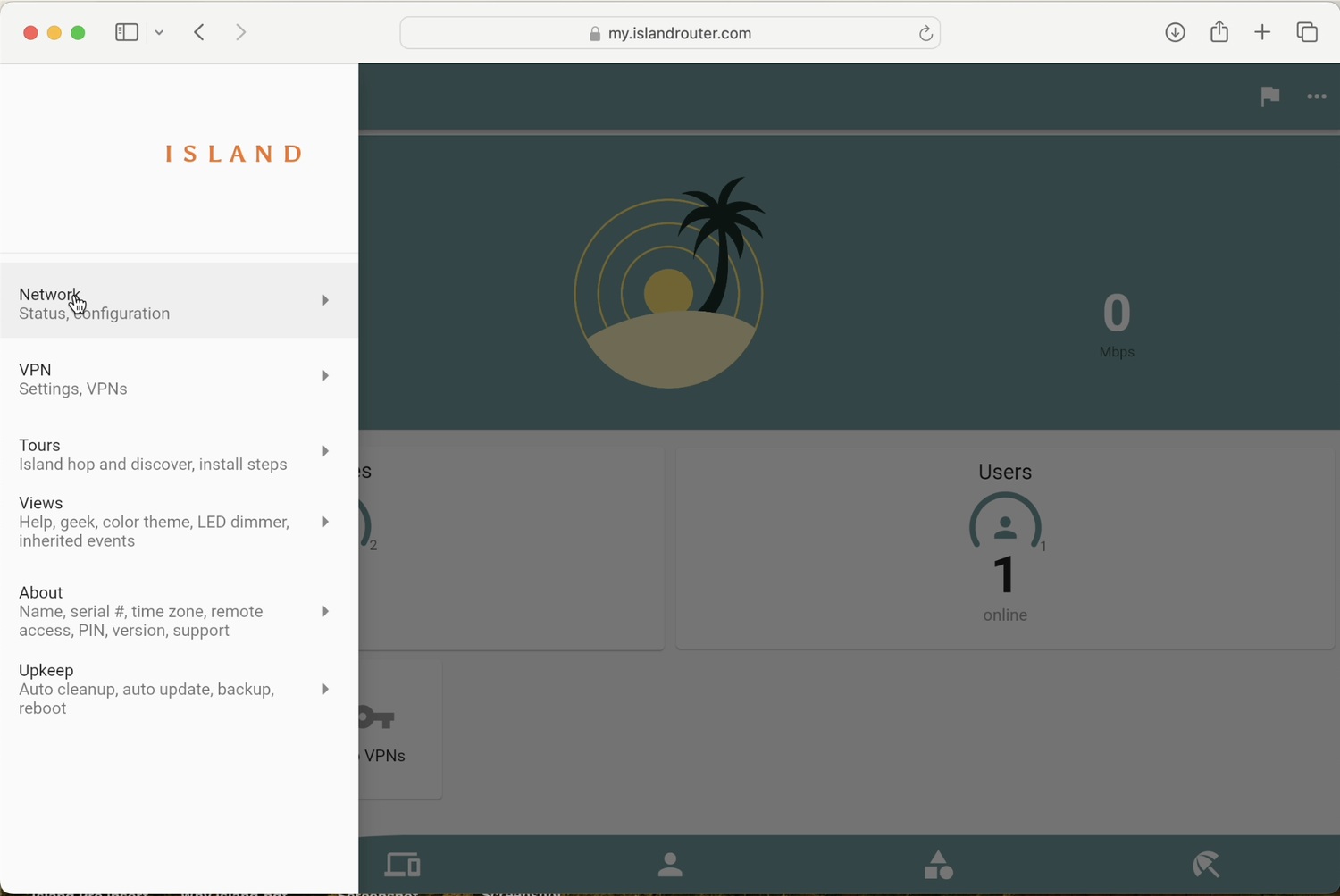 Island Pro Network Config — Island Support