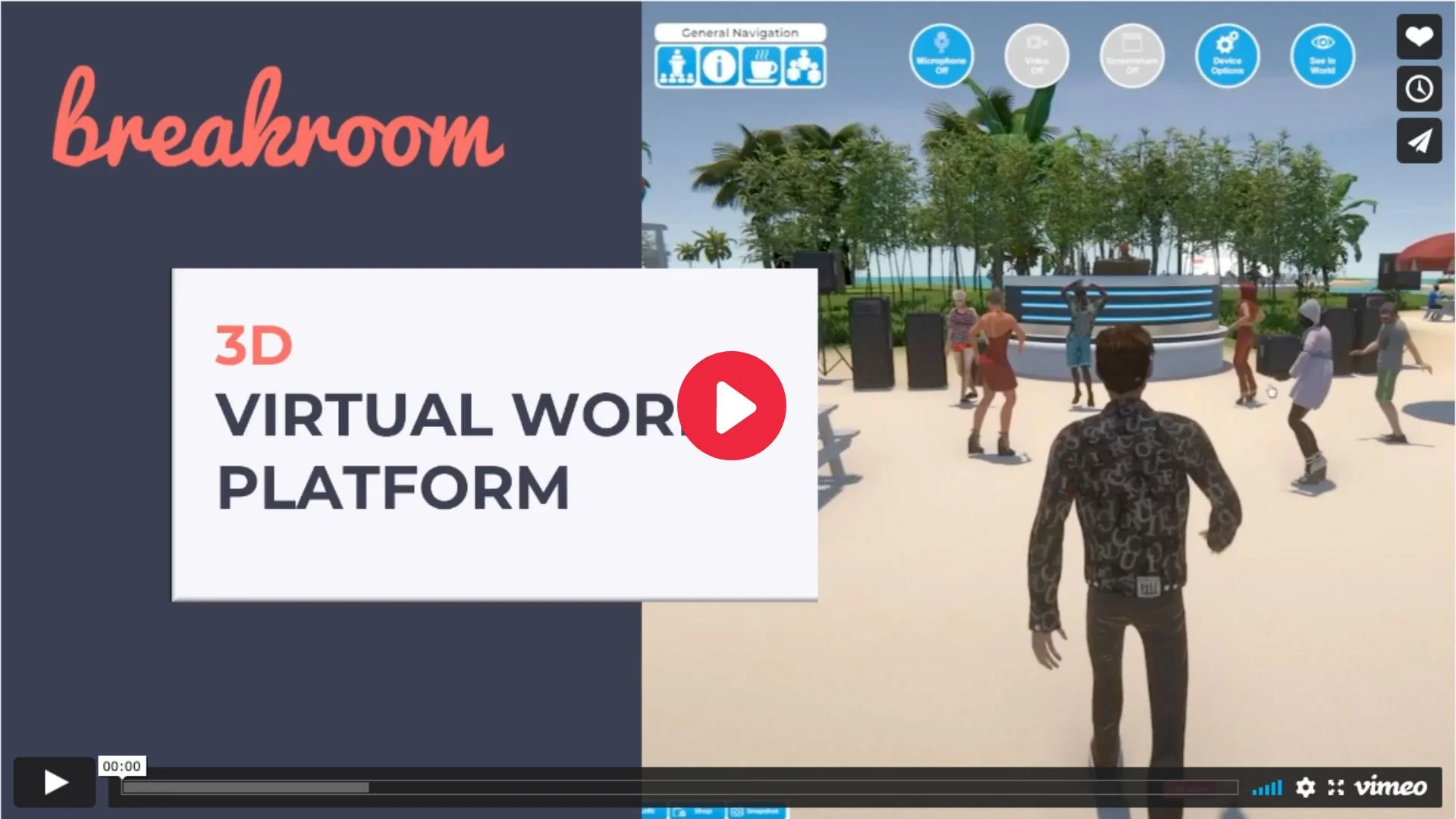 Breakroom Metaverse - Virtual Collaboration⎮Networking⎮Events