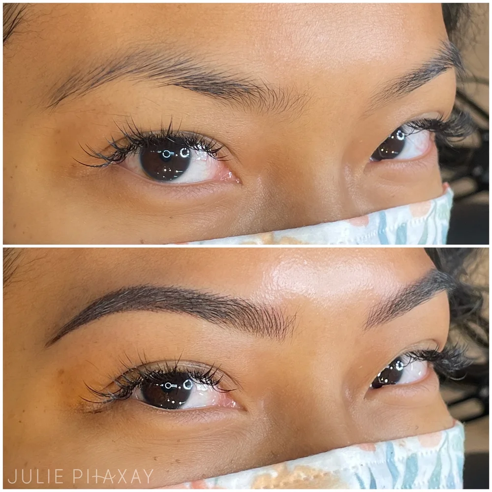 Asian Eyebrow Tinting Before And After